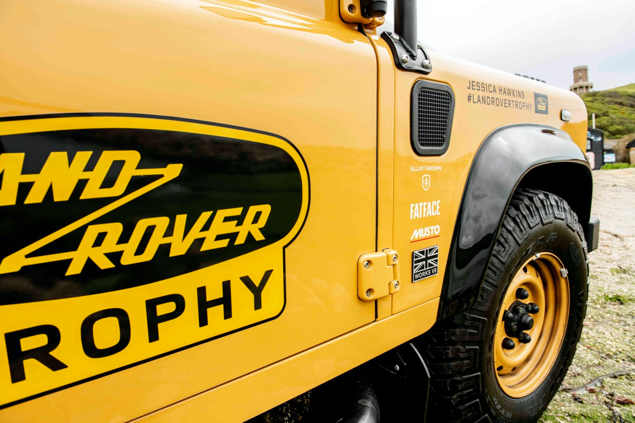 Land Rover Defender V8 Works Trophy and Elliot Brown - Elliot Brown Watches