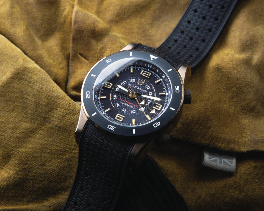 BEACHMASTER AUTOMATIC: 0H0-A02-B12 - Elliot Brown Watches